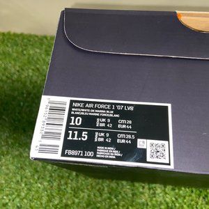 Nike | Shoes | Nike Air Force 7 Reflective Multi Swoosh White Blue ...